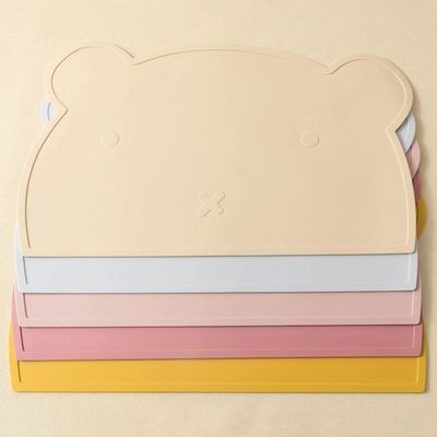 1PC Silicone Baby Placemat Waterproof Food Grade Table Mat H