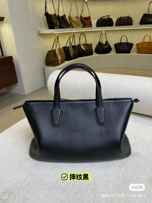 Caifrog  marcel手提包原厂皮头层摔纹小牛皮手拎包里外全皮真皮