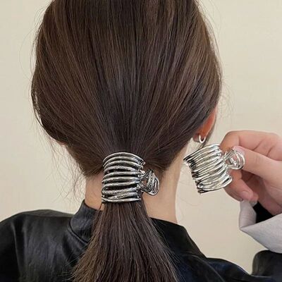 Fashion Irregular Metal Hair Claws Nonslip Hairp For Women G