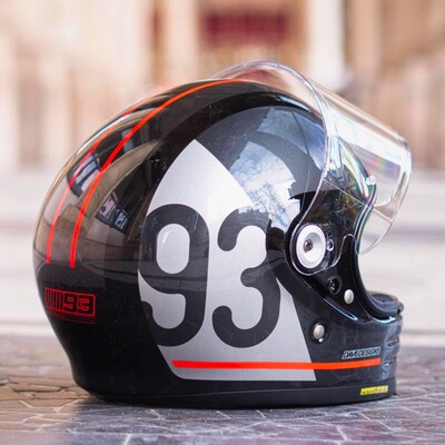 全盔SHOEI复古头盔机车