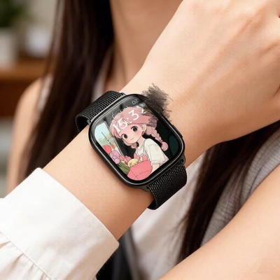 华强北WatchS11轻薄智能手表蓝牙通话消息推送多功能户外运动手表