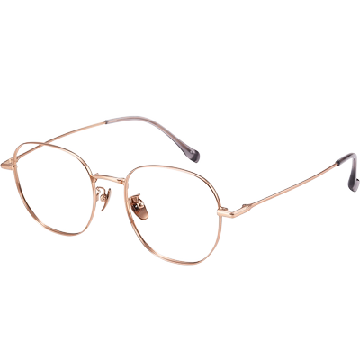 超轻纯钛眼镜近视女素颜大脸显瘦