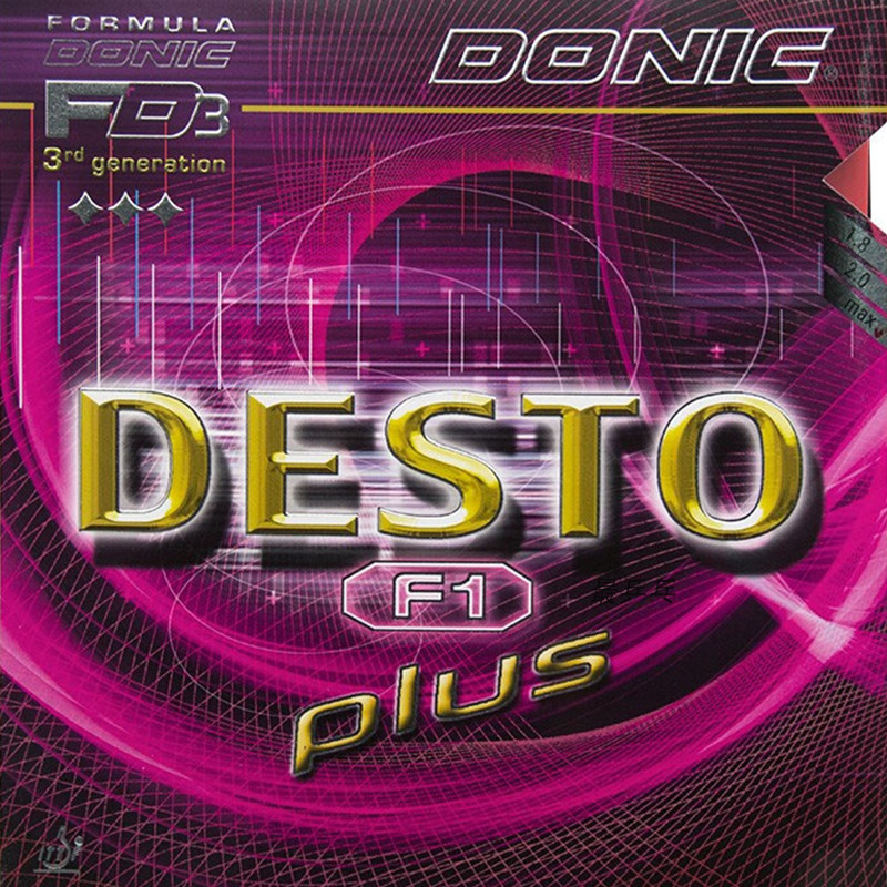 最乒乓DONIC多尼克胶皮F1 PLUS套胶反胶F1彩色蓝色F1加硬德国进口_虎窝淘