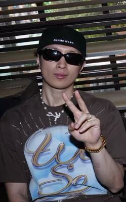 Asen同款大于钱定制项链嘻哈说唱歌手饰品百搭项链