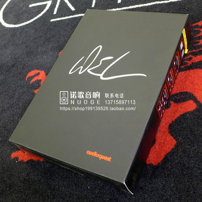 线圣签名版xlr平衡Audioquest