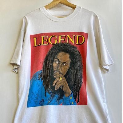 鲍勃马利短袖潮牌摇滚