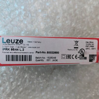 议价Leuze光电传感器IPRK 95/44 L50022680IPRK95/44L