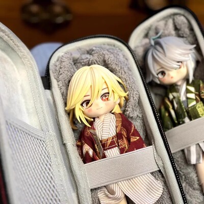 适用ob11粘土ob11娃娃收纳包SD挂包小布bjdgsc加大抗压防尘罩