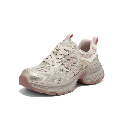 商场同款女鞋子厚底老爹鞋透气网面夏季新款运动休闲鞋D7S1DBM5