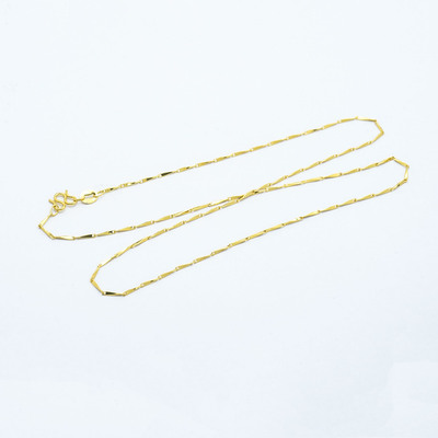 2025新款18k金项链轻奢小众百搭