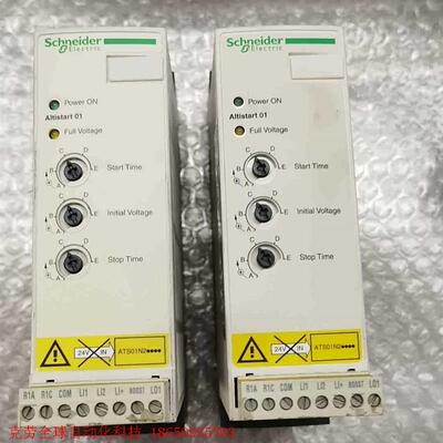 施耐德软启动器 ATS01N222QN 二手拆机
