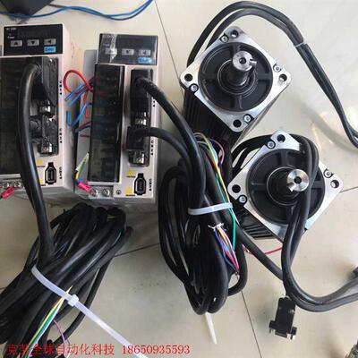 拆机伺服电机套装750W,驱动LCDB5-08B205-LB