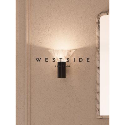 中山工厂直销Westside 意式轻奢西班牙天然云石壁灯客厅背景墙卧