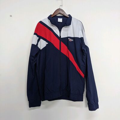 锐步 正品 REEBOK CL V FR 学院风 经典复古 运动休闲外套 EC4604