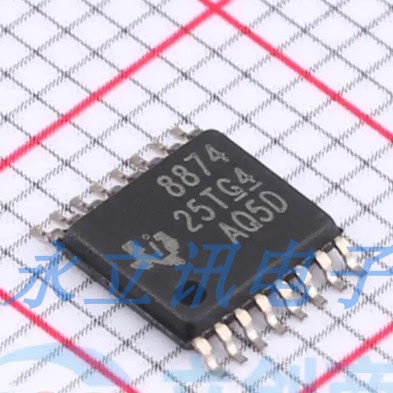 原装 DRV8874PWPR HTSSOP-16具有集成电流检测反馈功能电机驱动器