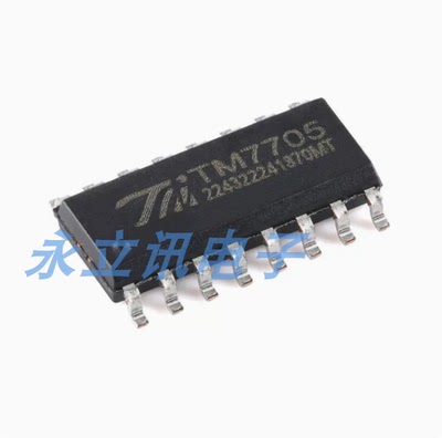 原装正品TM7705(窄体) SOP-16-150mil 16位A/D转换芯片模数转换器