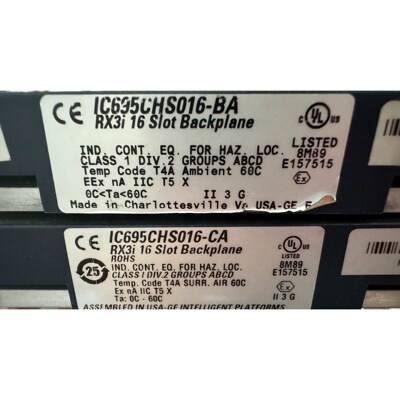 IC695CHS016-BA,IC695CHS016-CA全新拍前请询价