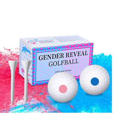 Gender Reveal Golf Exploding Golf Ball Girl or Boy Baby Show