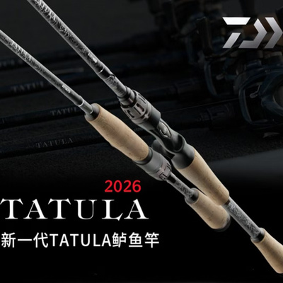达亿瓦26款TATULA蜘蛛泛用竿
