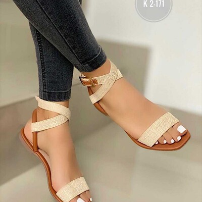 罗马凉鞋女平底沙滩鞋women flat sandals roman shoes size 43