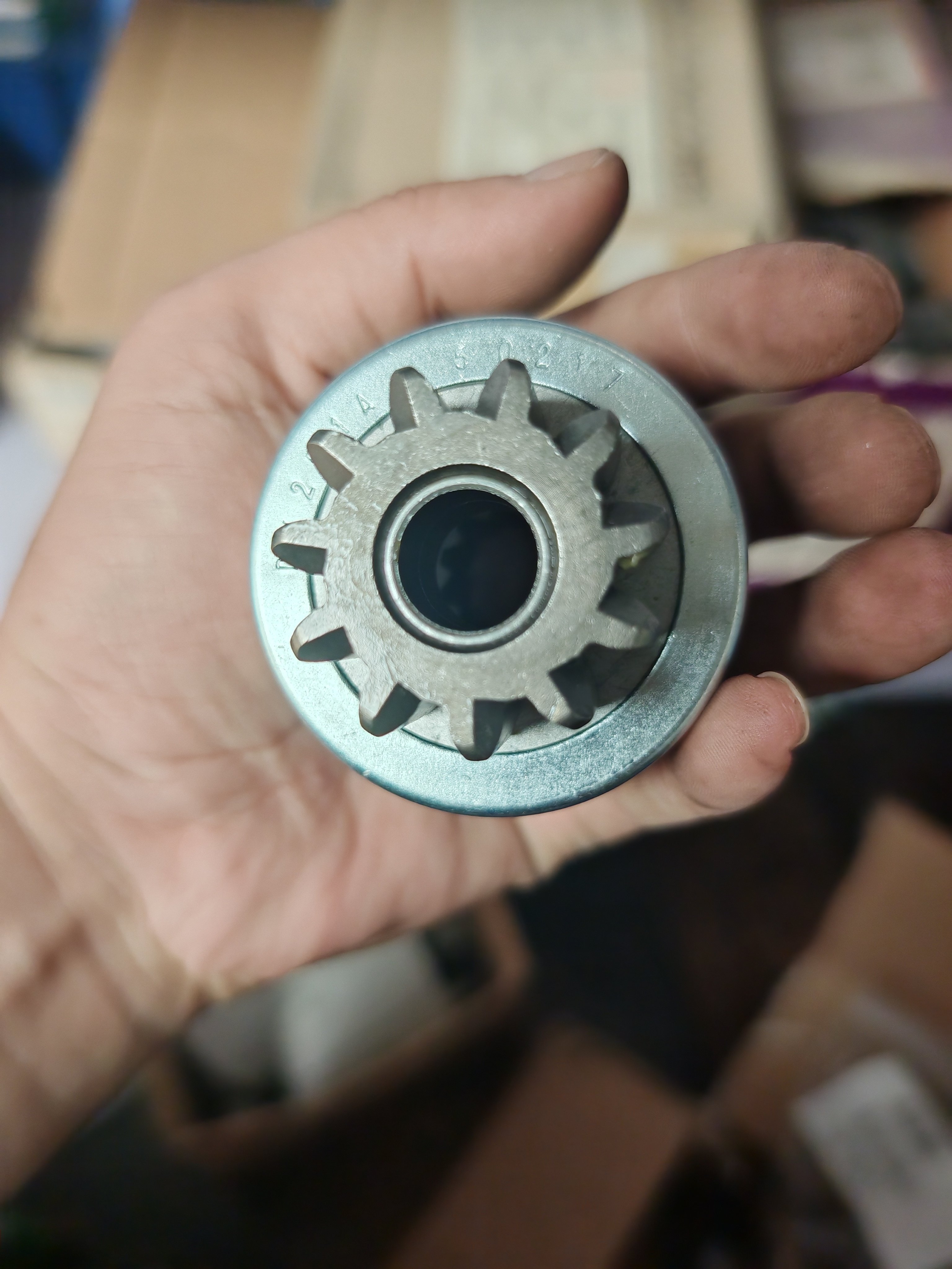 玉柴4F起动机齿轮单向器齿轮