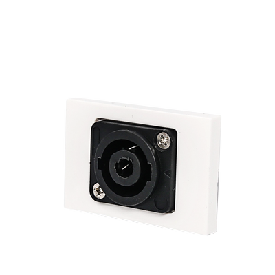 贝桥N118 四芯音响面板模块NL4FC 功放音箱欧姆座墙面插座