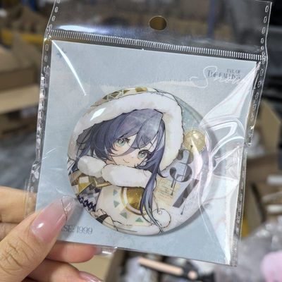 正版重返未来1999落雪前夜系列徽章镭射票立牌收藏版限量版