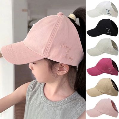 Kids Baseball Caps for Boys Girls Sun Hat Love Heart Hollow