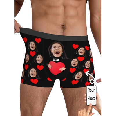 Personalized Underwear for Men with Picture Underwear with P