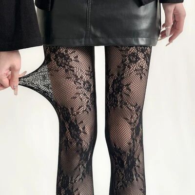 New Design Women Sexy Fishnet Flower Lace Pantyhose Spicy Gi