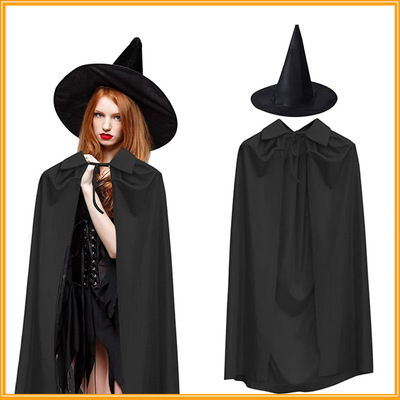 Halloween Cloak Set: Grim Reaper, Vampire, And Witch Robe—p