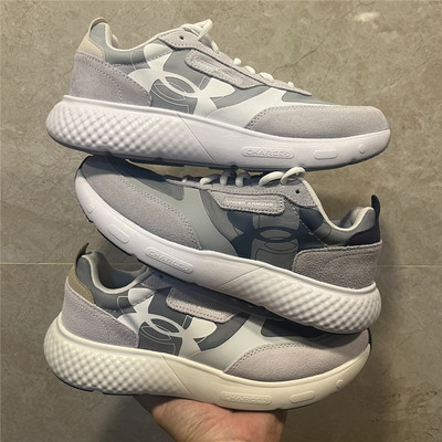 Under Armour/安德玛Decoy Lux织物耐磨轻便复古跑鞋3028612-102