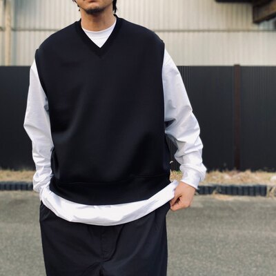 26SS DW39TECH SCUBA KNIT柔软轻便百搭双面针织机能户外男女背心