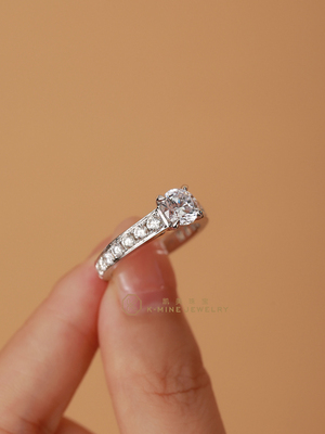 苏州结婚钻戒GIA裸钻培育钻定制