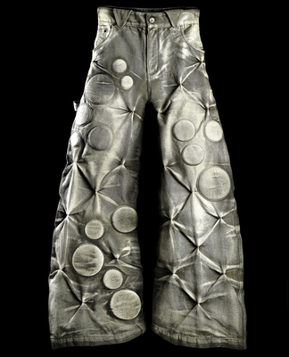 Badson Oyxgen2 limestone padded pants水洗做旧长裤