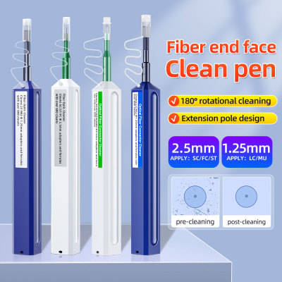 SC/FC/ST/LC fiber optic cleaning pen end face cleaner