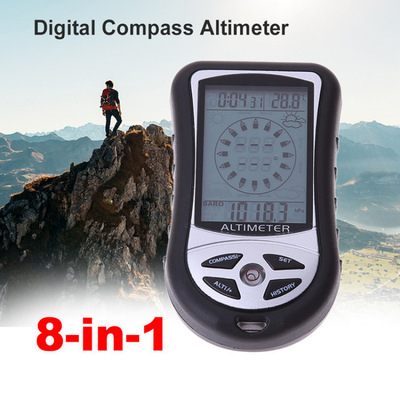 Multi functional electronic altimeter compass高度计气压计