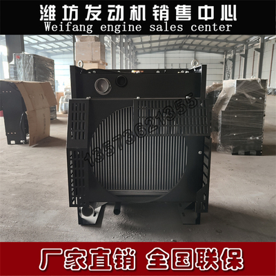 潍柴道依茨散热器水箱发电机组