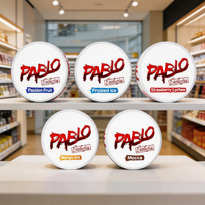 【买五送一】pablo正品口含袋