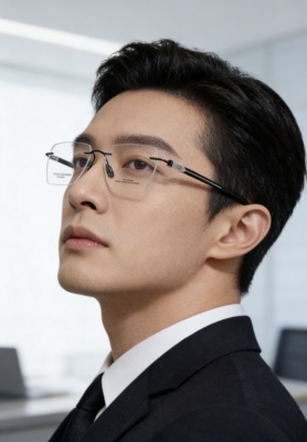 正品克力普Clip available/眼镜框男士钛架商务简8908