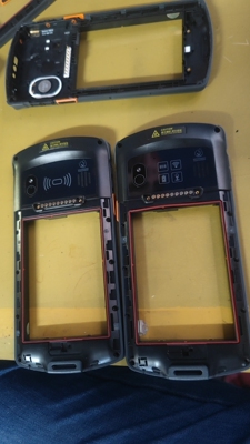 DT50 DT50X S M9屏幕总成带框后框后盖电池尾插小板巴枪配件