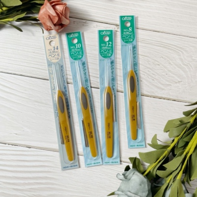 Clover可乐中细线羊绒蕾丝钩针银色细花边钩针