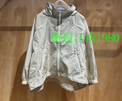 little moco专柜正品26年春款女童连帽可拆轻薄夹克KBF1JKT001