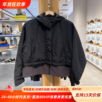 NewBalanceNB25冬季新款女子假两件保暖连帽棉夹克AWJ53629