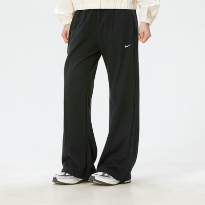 春季新款正品NIKE耐克女简约百搭透气运动休闲针织长裤II3979-010