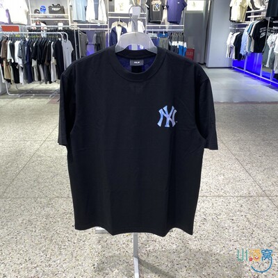 MLB男女休闲运动圆领短袖T恤