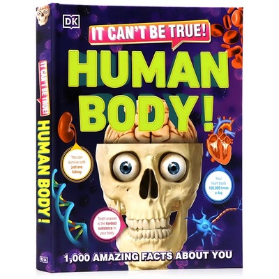 不是真的吧，人体英文原版