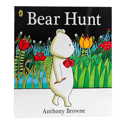 猎熊英文原版绘本平装版