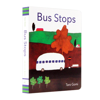 公交站英文原版绘本BusStops