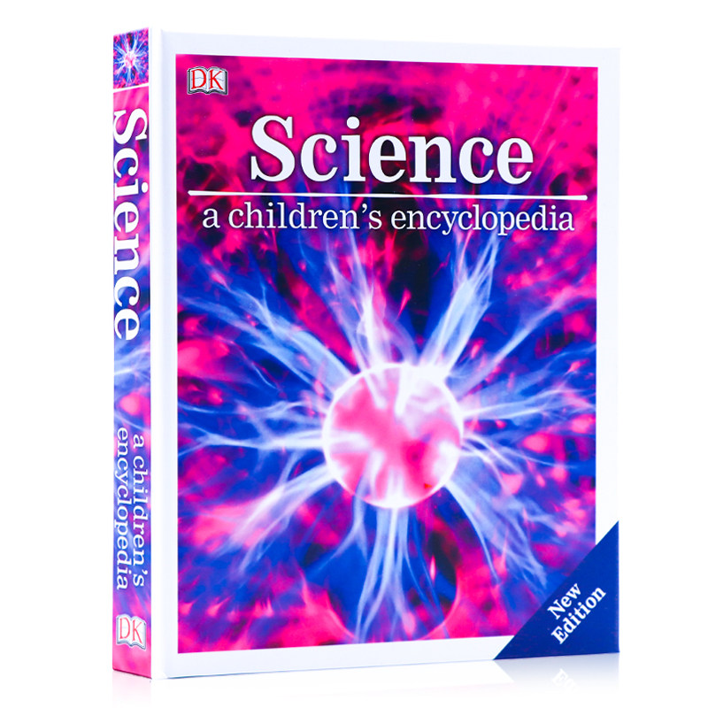 现货DK儿童科学百科全书 Science A Children's Encyclopedia英文原版图解彩色插图物理化学生物启蒙儿童科学科普 ...
